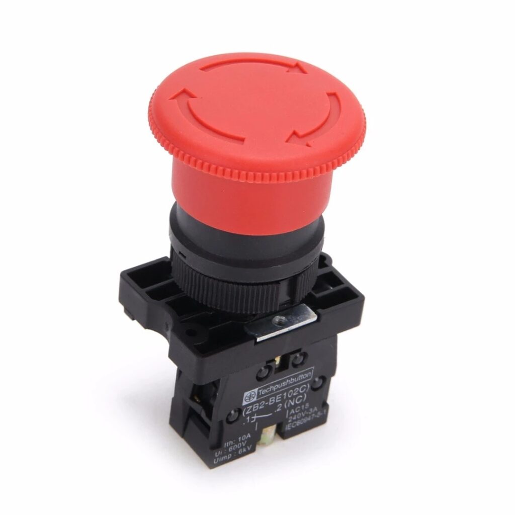 Emergency Stop Switch 2x NC 40mm - Hardware CNC
