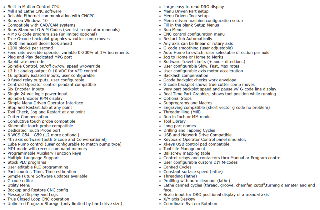 Centroid Oak CNC Controller - Hardware CNC